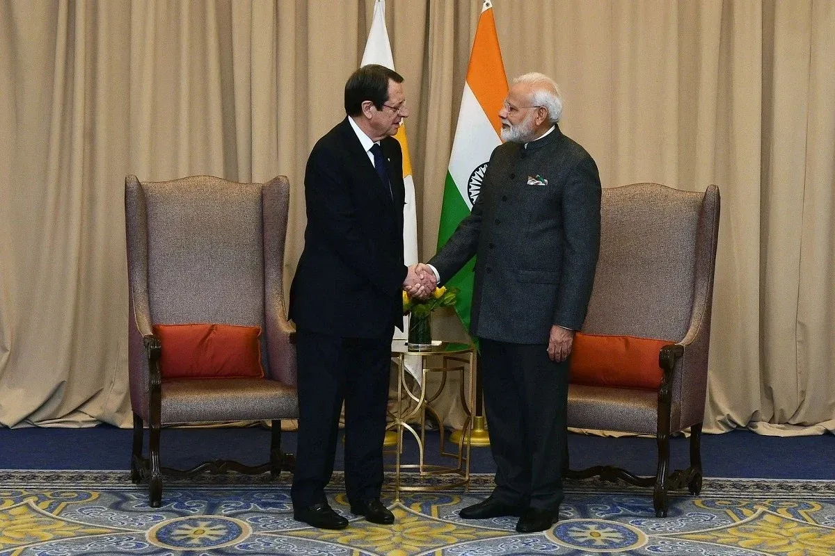 PM Modi visits Cyprus; first visit by an Indian PM in 23 years ...