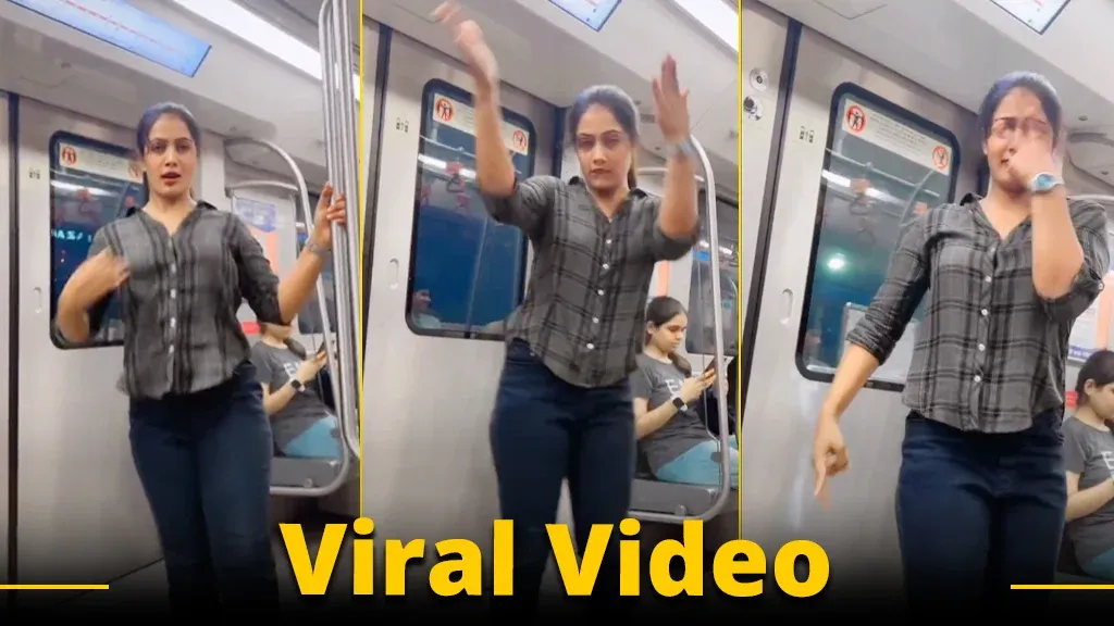 Viral Video: Girl's Dance Reel in Metro Sparks Controversy - english ...