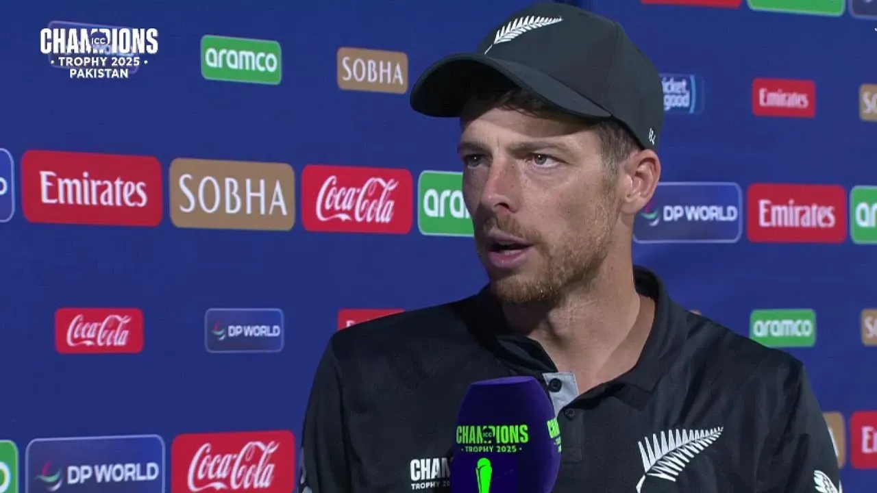 Mitchell Santner Reveals Key Factor Behind New Zealand's 320-Run ...