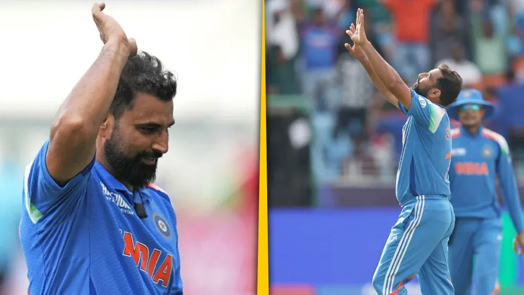 Mohammed Shami Reveals Emotional Reason Behind Flying Kiss Celebration ...