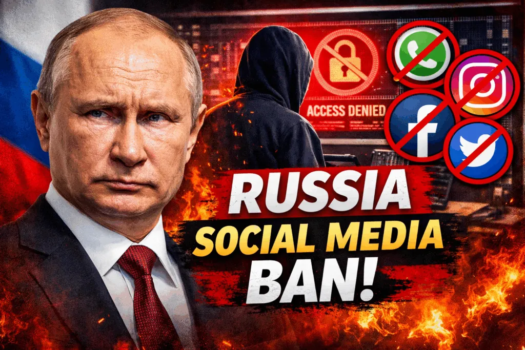 Russia Social Media Ban: Russia bans social media platforms, 100 ...