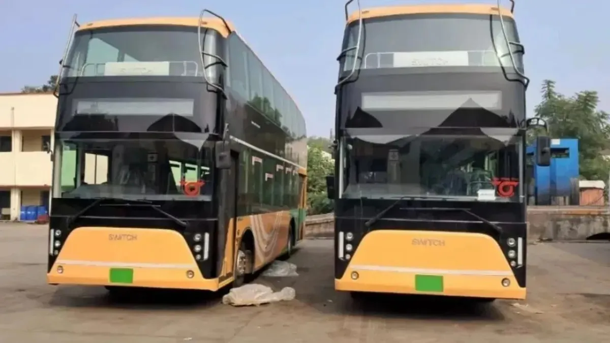 Noida Double Decker Bus: After Mumbai, Noida to introduce 7 luxury ...