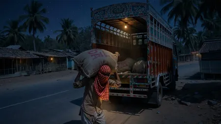 Truckload of moong stolen from Jabalpur market yard; culprits return ...