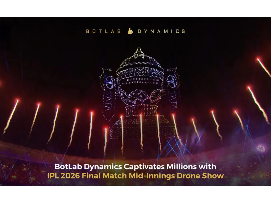 BotLab Dynamics Performs Landmark IPL Final Drone Show, Captivating ...